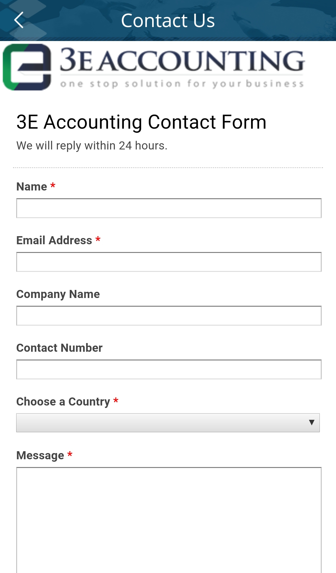 3E Accounting India Mobile App - Digital Business Solutions